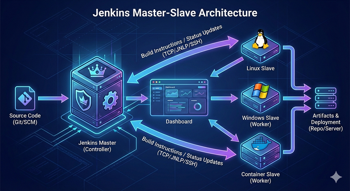 Designing a Scalable Jenkins Master-Slave Architecture for High ...