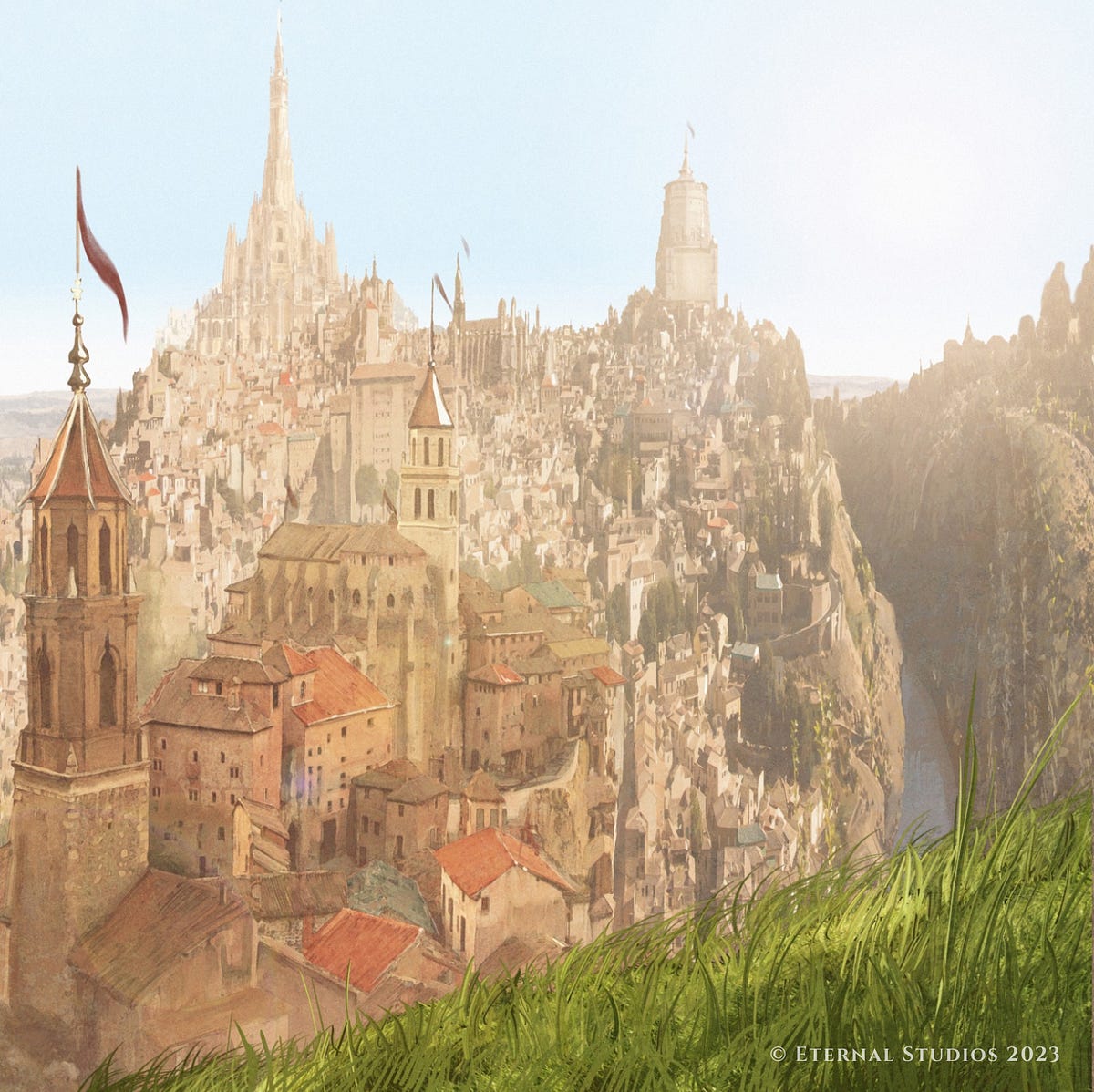 Gerados — The Golden City. On the southwest coast of Ur, bordering ...