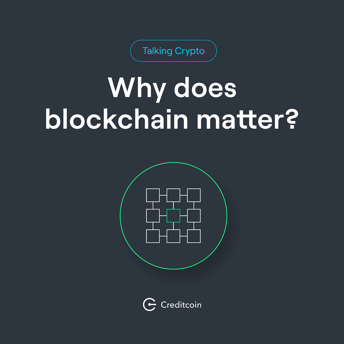 Why Does Blockchain Matter?. Our Beginner Crypto Guide | by Creditcoin | Creditcoin | Medium