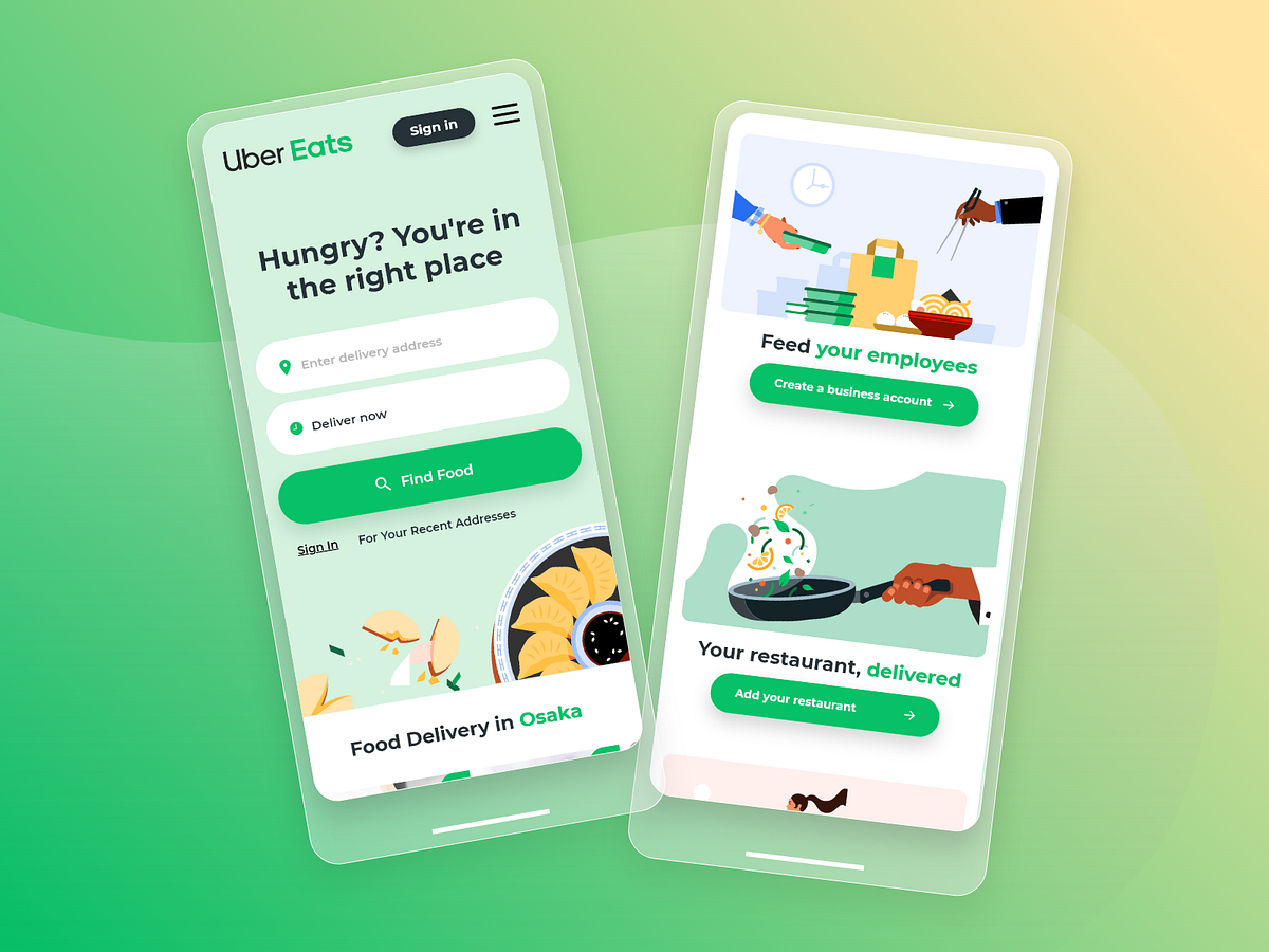 Improve UI Skills #1. Uber Eats - Mokupi - Medium