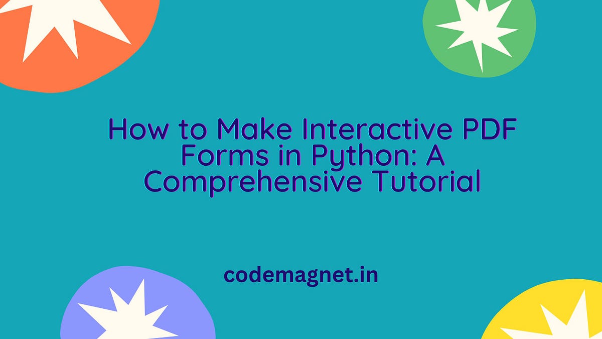 Unleash the power of Python to create amazing forms with our step-by-step guide on interactive ...
