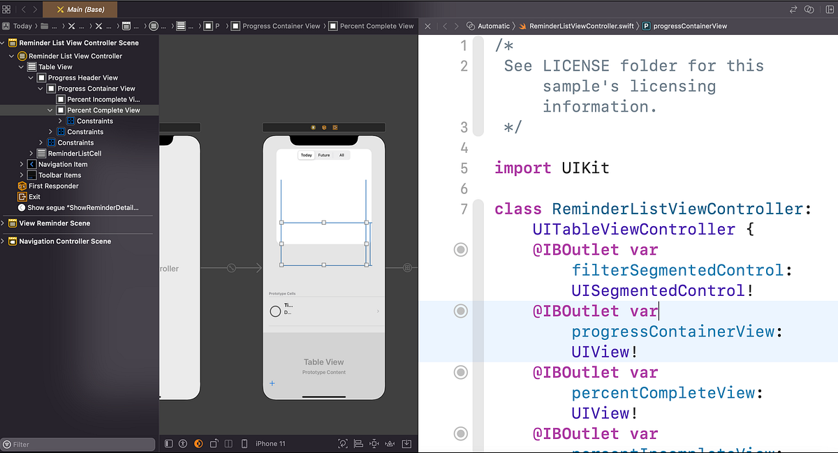 拉完 IBOutlet / IBAction 後，快速切到連線的 Swift 程式編輯 | by 彼得潘的 iOS App Neverland | 彼得潘的 Swift iOS App 開發 ...