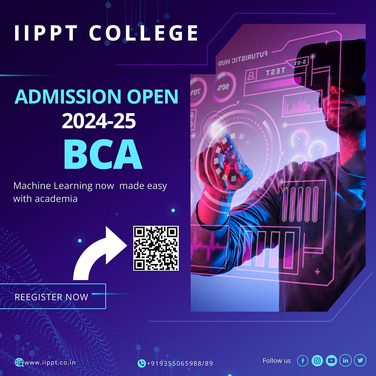 🚀 Elevate Your BCA with Machine Learning! 🤖 Discover the future of tech ...