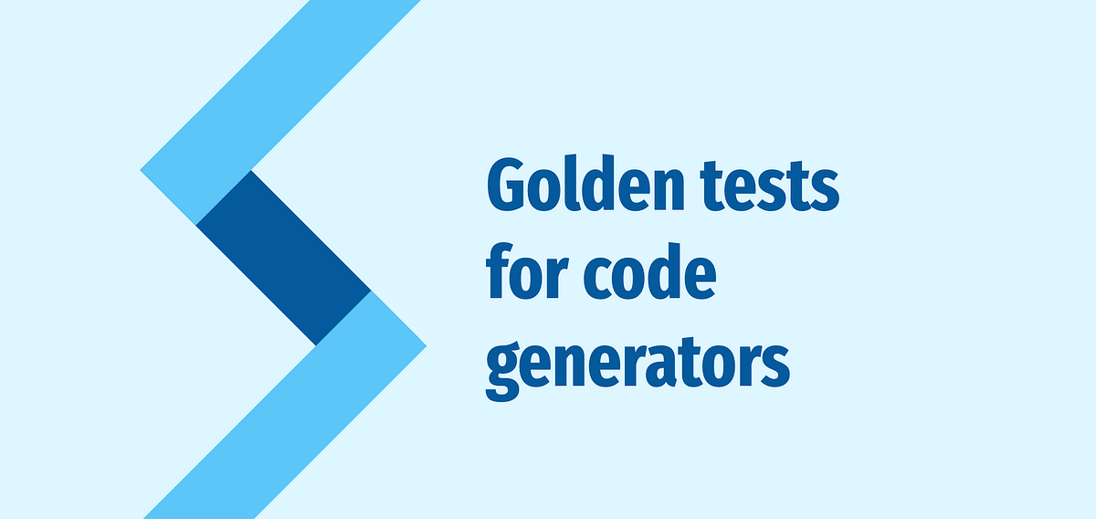 Writing golden tests for code generation in Dart | by Alexey Inkin ...