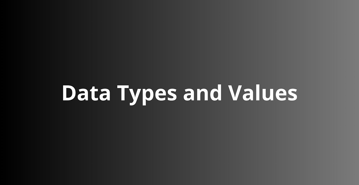 Leo Data Types and Values. Типы данных и значения Leo. | by klaploper | Medium