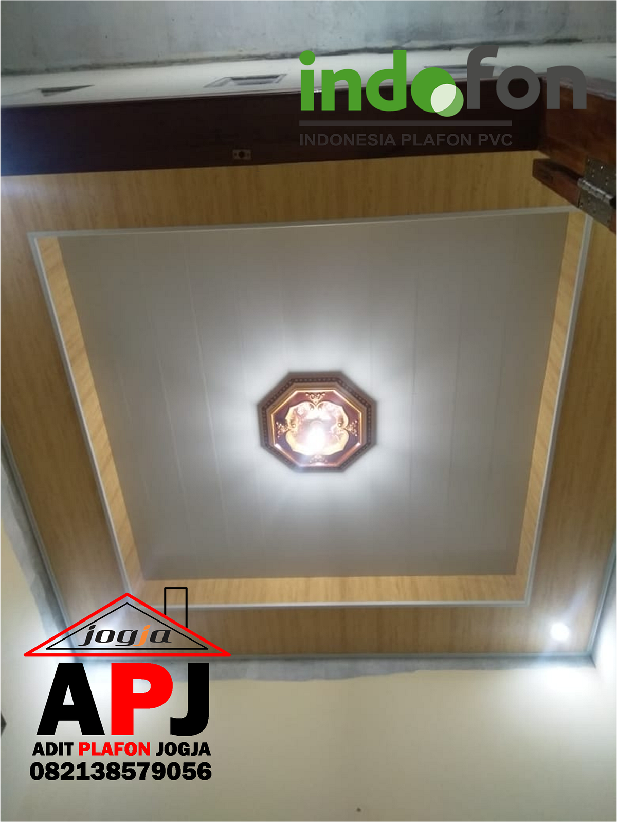 JASA PEMASANGAN PLAFON PVC SHUNDA PLAFON / INDOFON PVC / GYPSUM DI ...