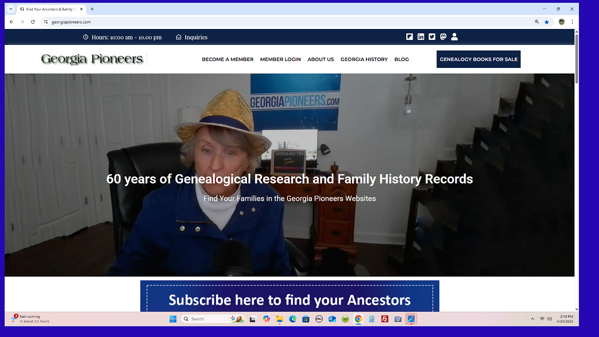 Subscribe Here to Find Your Ancestors | by Jeannette Austin | May, 2025 | Medium