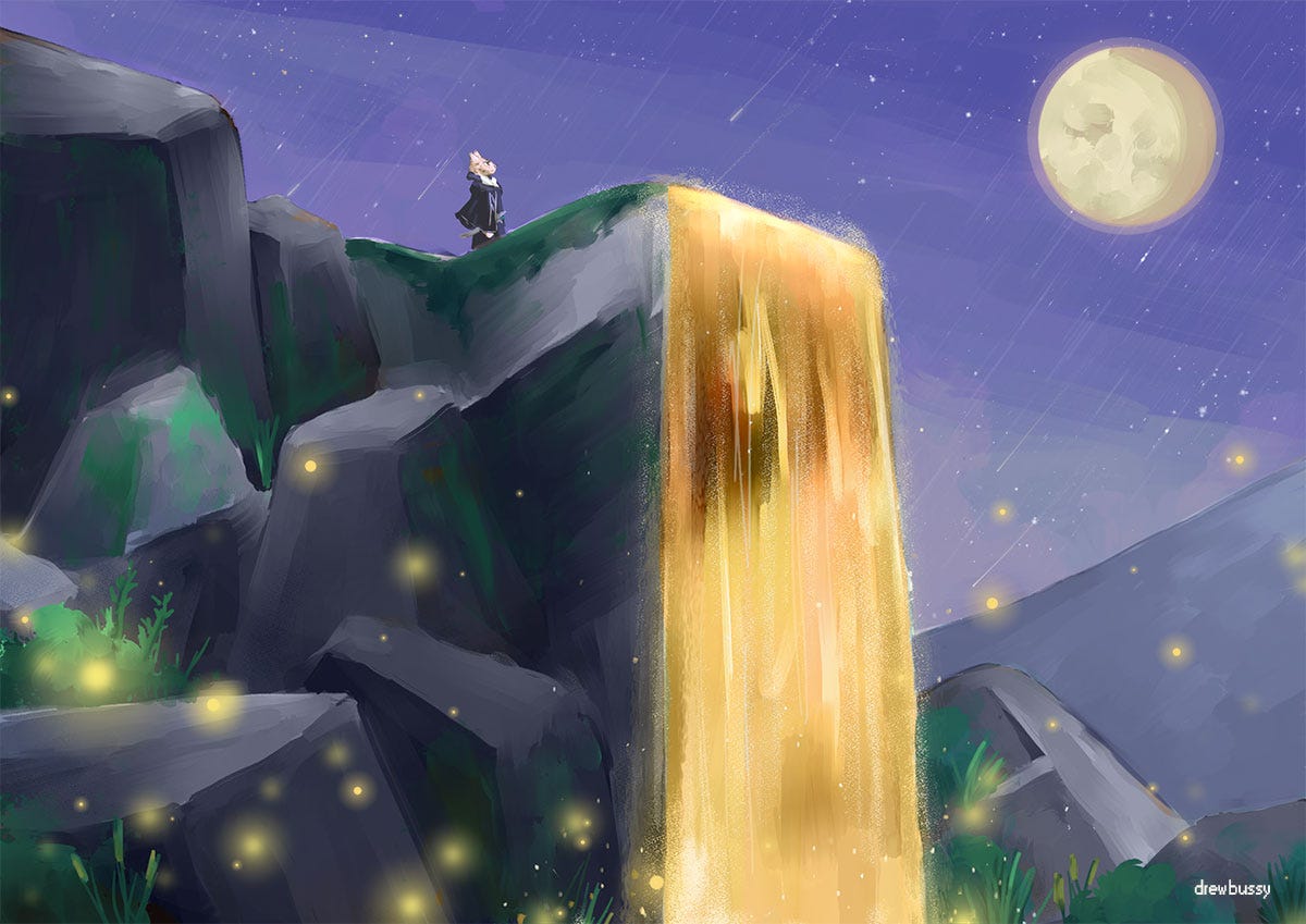 Jasa Illustration Background Bagus | by Drewbussy | Medium