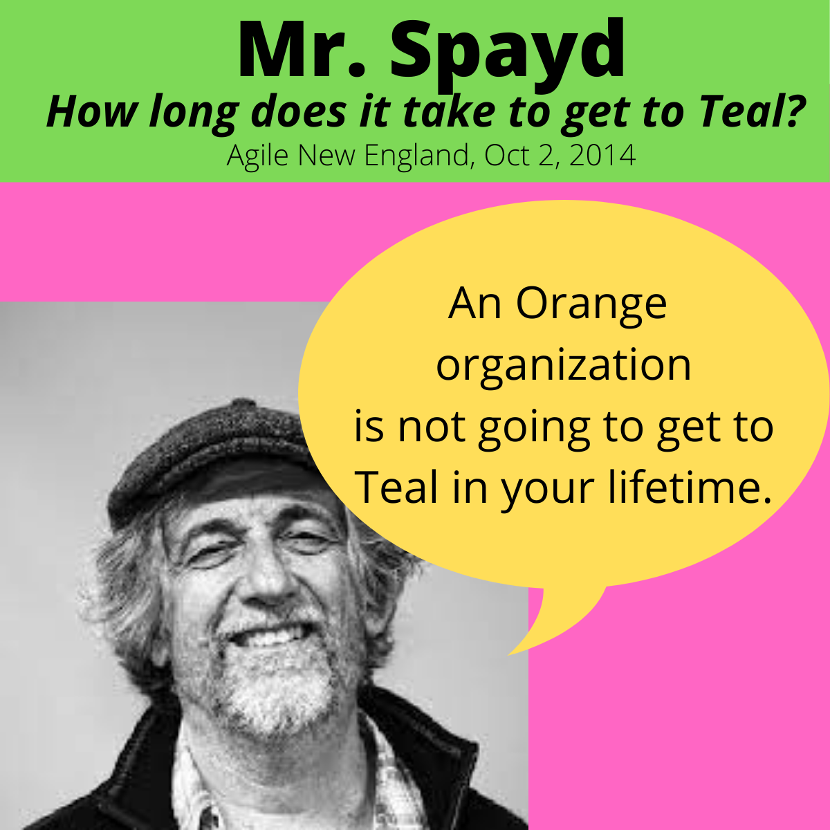 Teal takes forever according to Michael Spayd - Michael De La Maza - Medium
