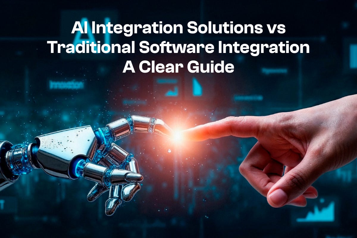 AI Integration Solutions vs Traditional Software Integration: A Clear ...
