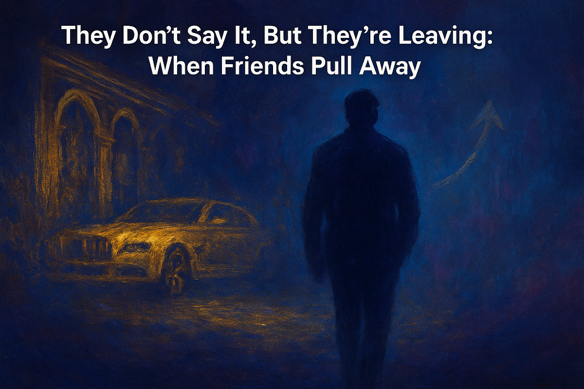 They Don’t Say It, But They’re Leaving: When Friends Pull Away | by ...