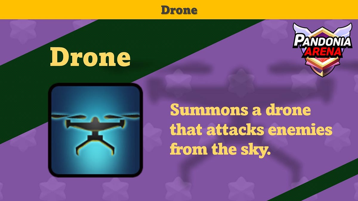 [Skill introduction] Drone - Pandonia Arena Official - Medium