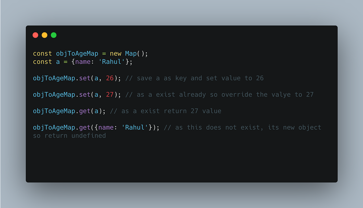 Implementing Map Class. We are aware about the Object in… | by Rahul ...