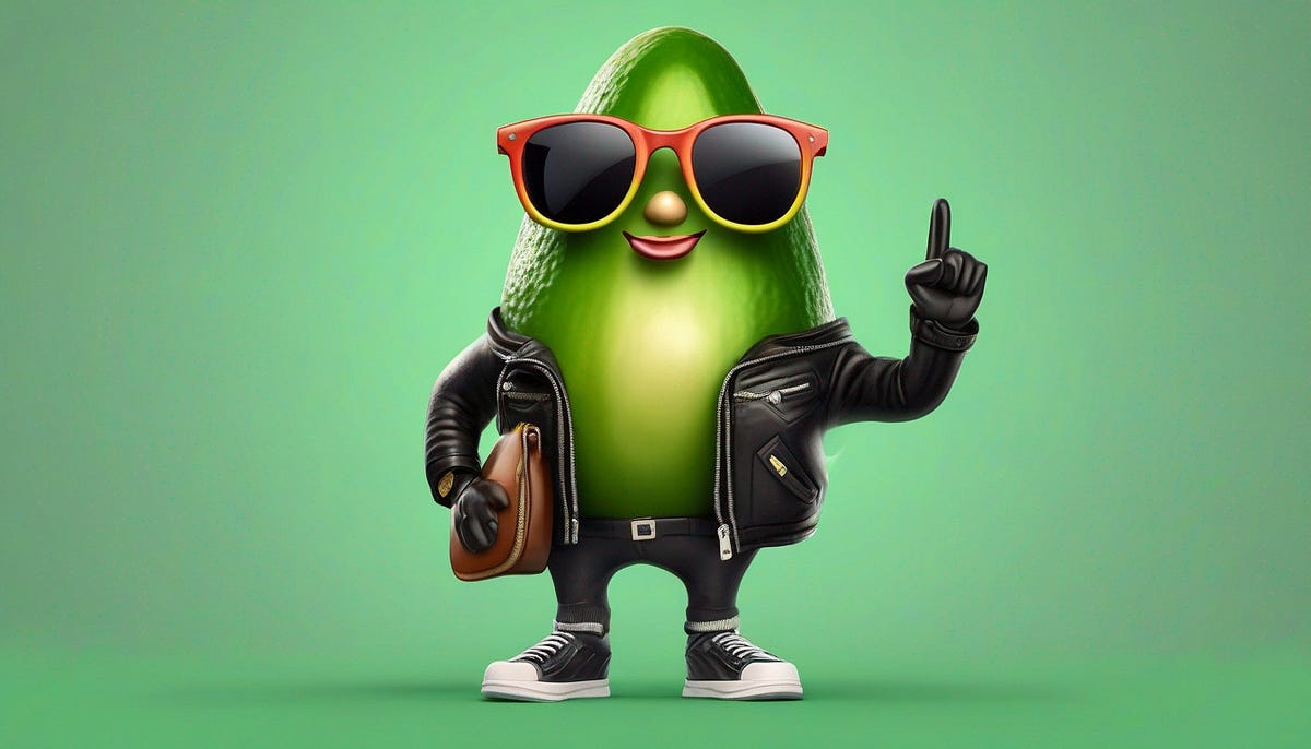 74. Avocado Man | by Starva Lab | Medium