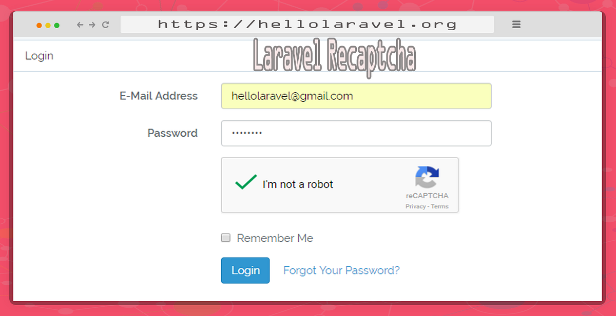 Laravel Recaptcha tips with multi-auth . | by Mostafa Kamal | Hello Laravel | Medium