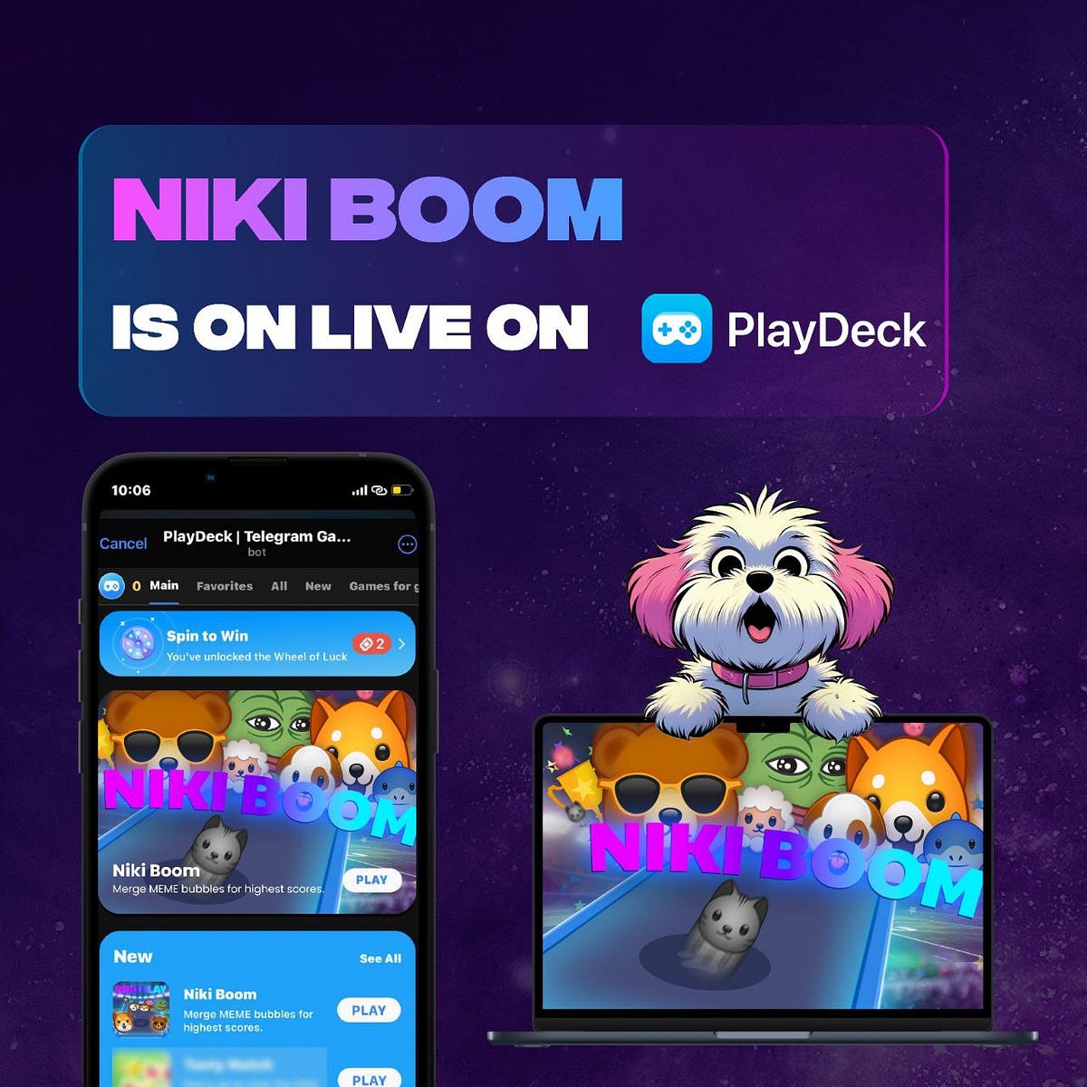 “NIKI Boom The ULTIMATE p2e game on TON PLAY💎” | by Niki Company ...