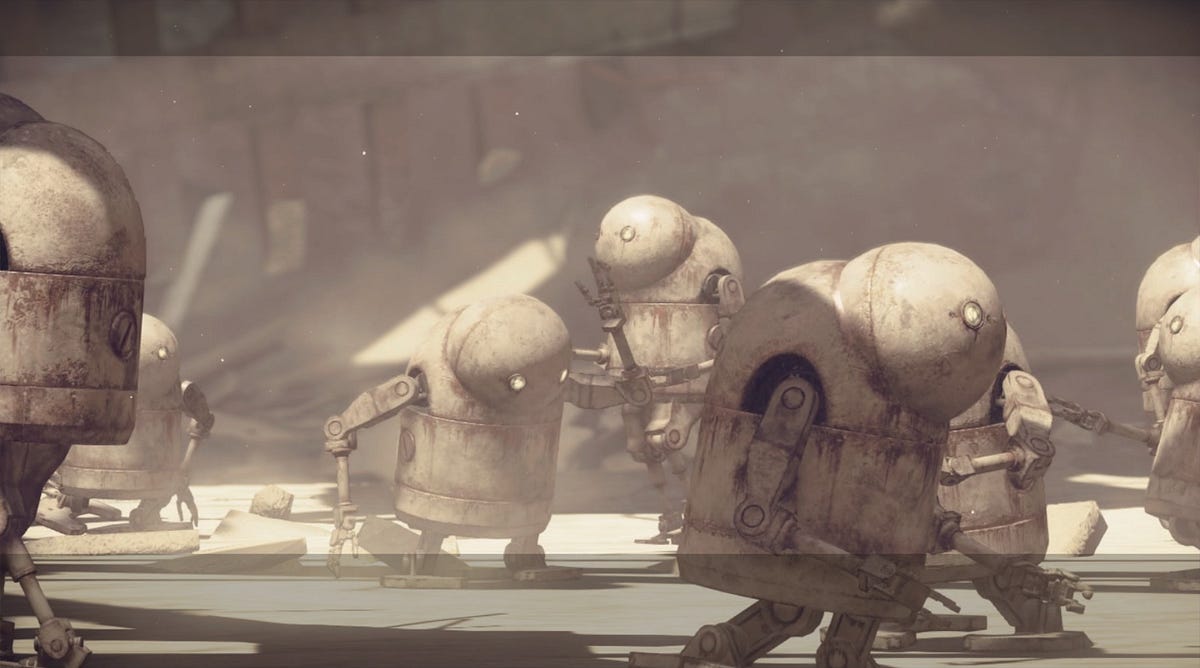 The Burden of Existence. In NieR: Automata, the alien machines… | by ...