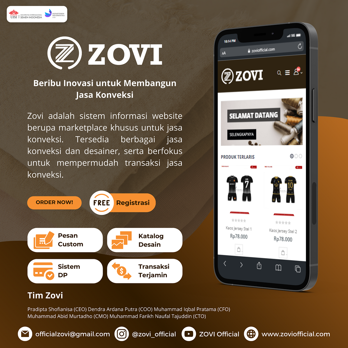 Case Study : “ZOVI” Platform yang Menghubungkan Jasa Bidang Konveksi ...