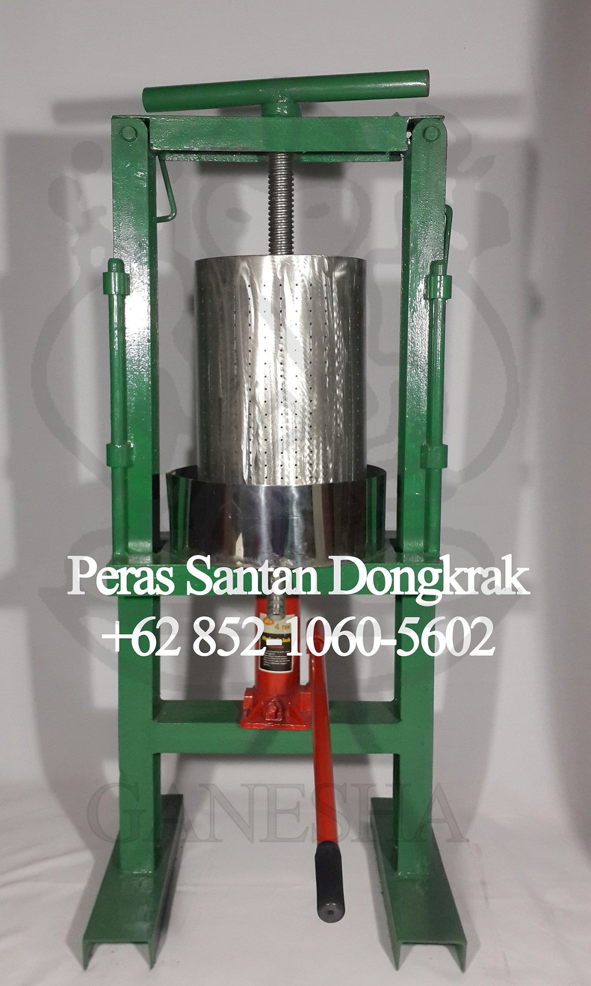 WA +62 852–1060–5602 Supplier Mesin Pemeras Kelapa Otomatis Ganesha ...