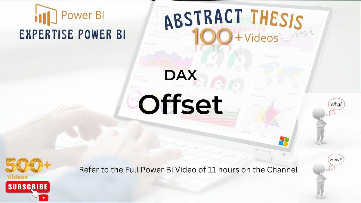 Power BI — Offset Function. The OFFSET function retrieves a result… | by Amit Chandak ...