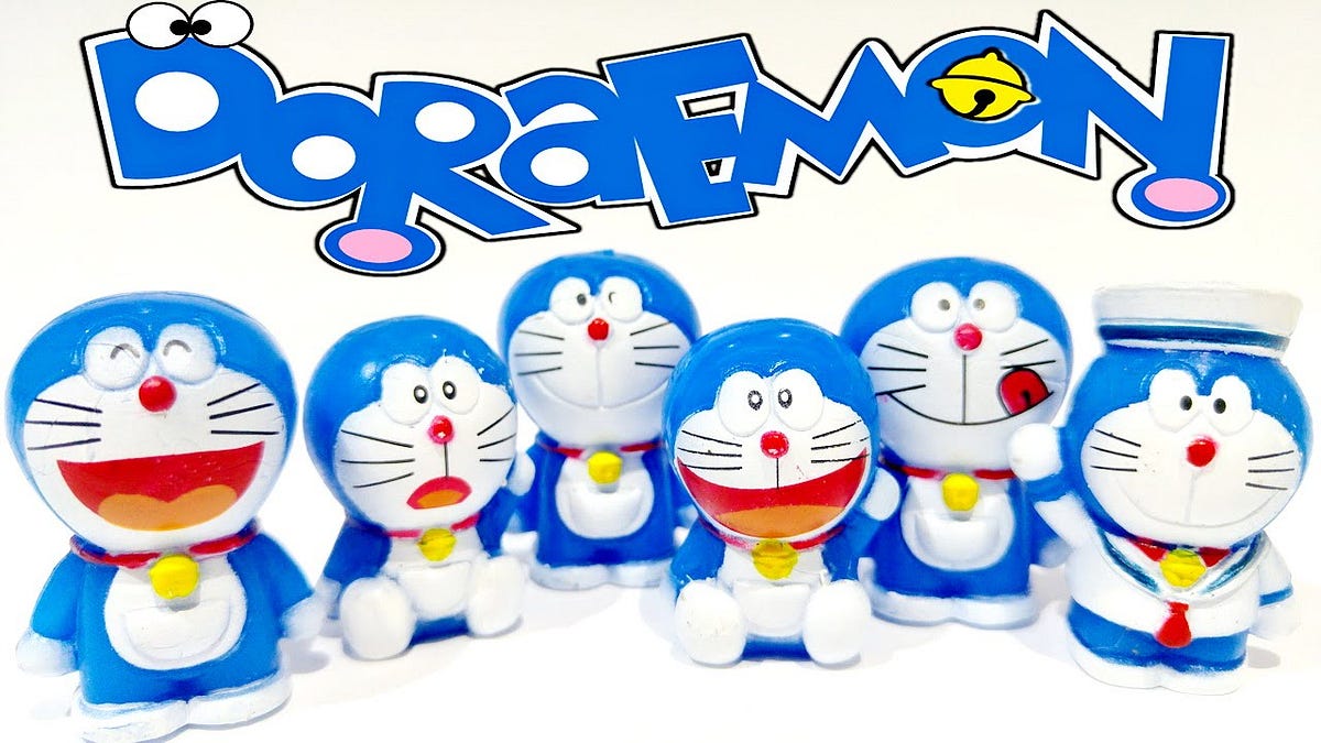 Doraemon Play Doh Surprise Toys. Doraemon has a pocket from which he ...