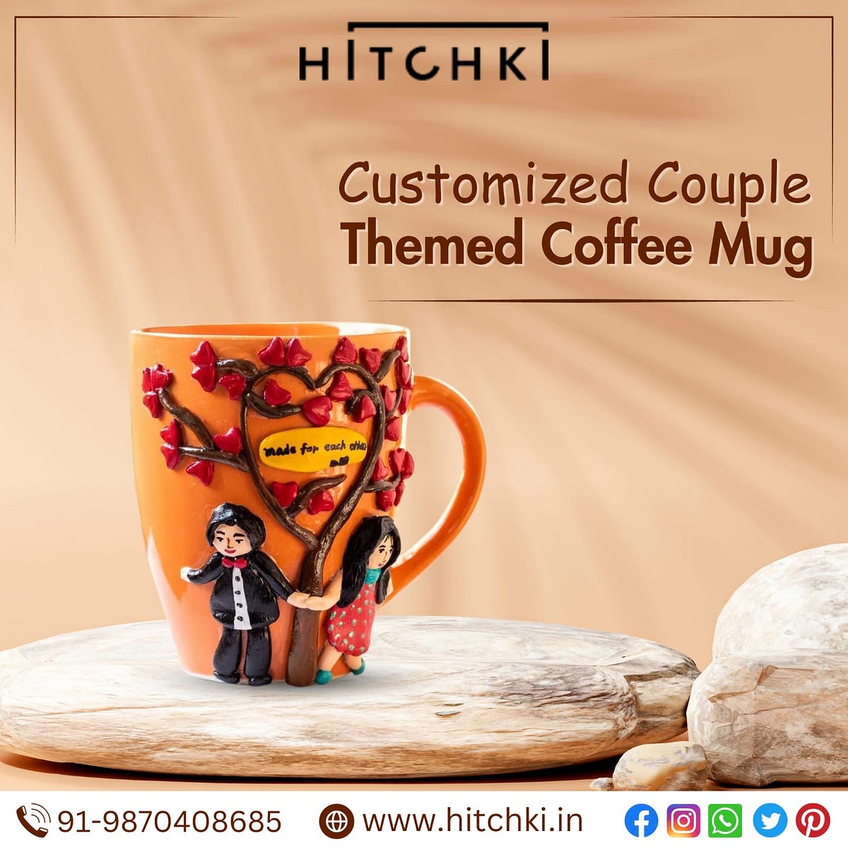 Love in Every Sip: Couple-Themed Coffee Mugs - Info@hitchki.in - Medium