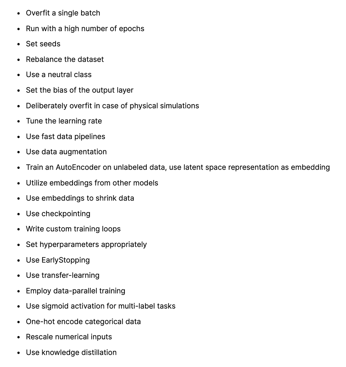 Tips and tricks for Neural Networks | by Pascal Janetzky | Towards Data Science