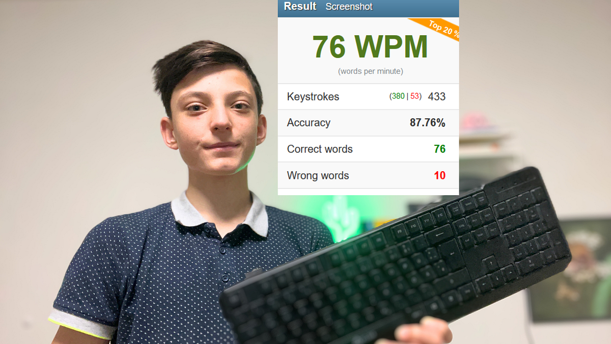 How I Type Really Fast as a High School Student and You Can Too | by ...