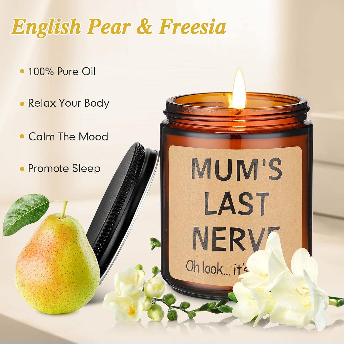 The Hilarious Odyssey of “Mom’s Last Nerve Illuminator: Funny Candle ...