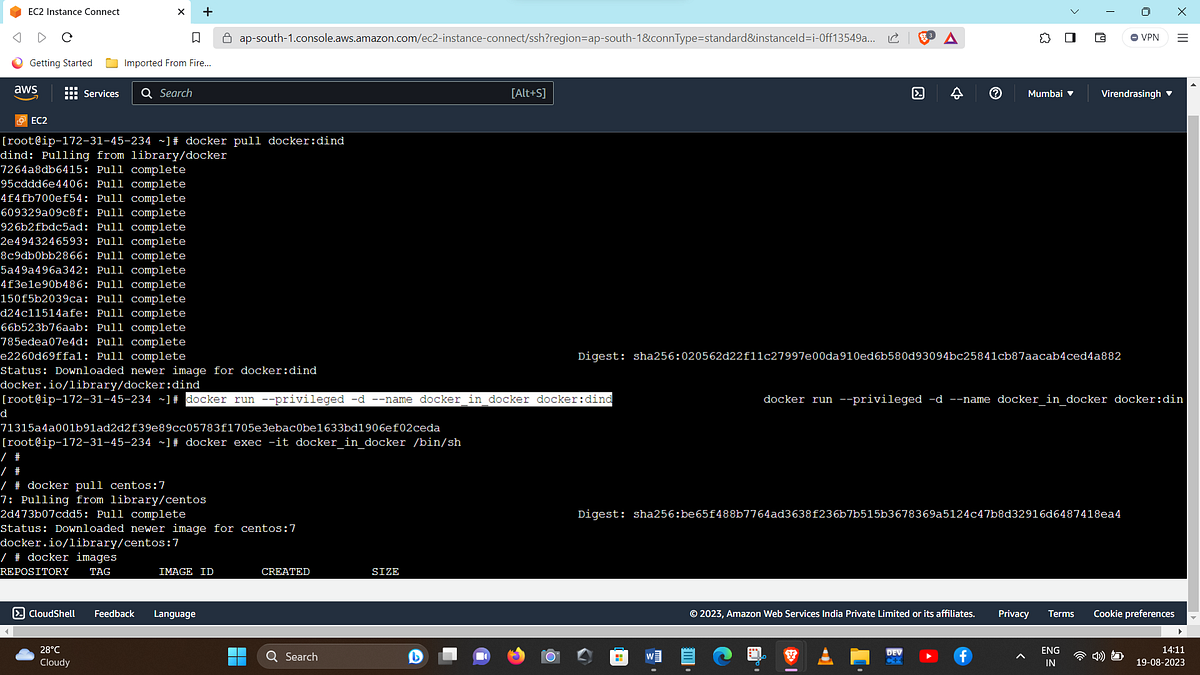 Launch docker inside docker. Step 1: Install Docker | by ...