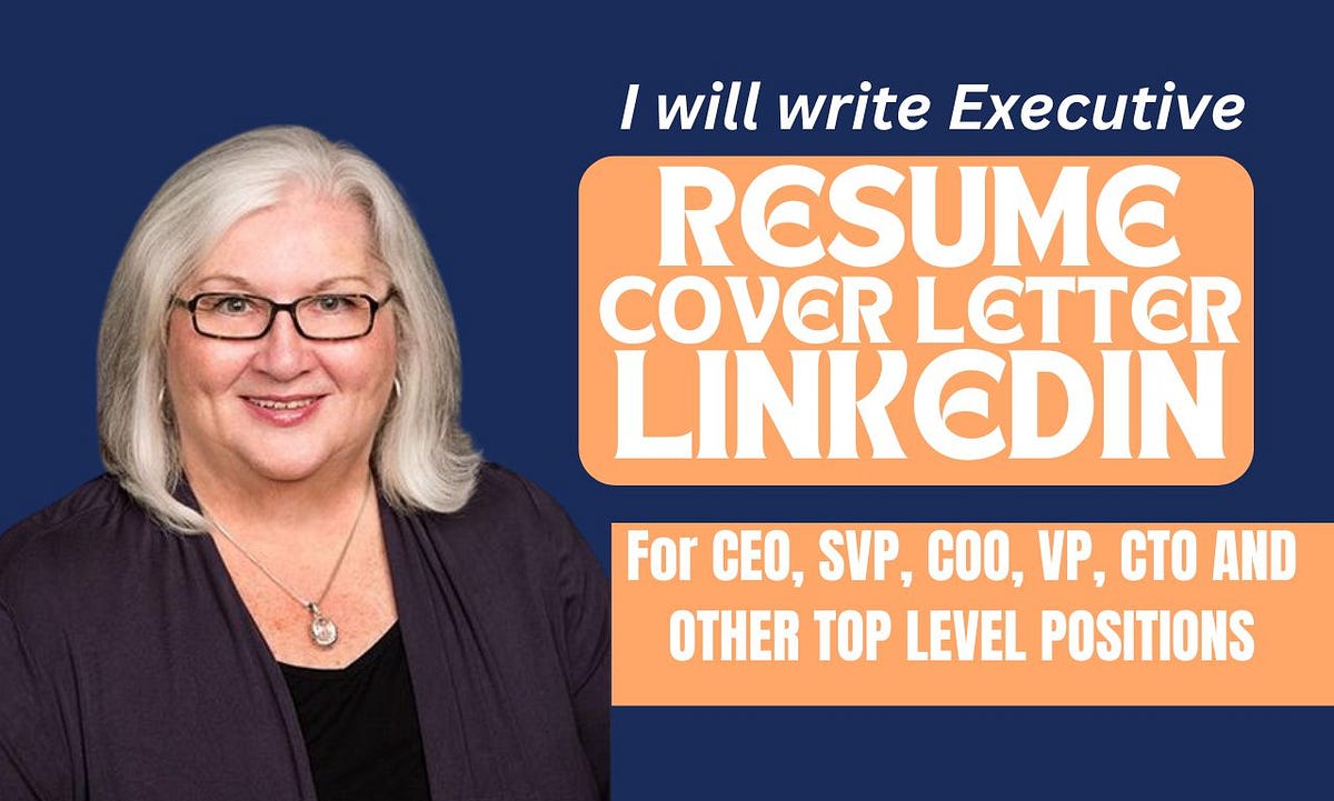 I will write your ceo, director resume, executive bio and resume for ...