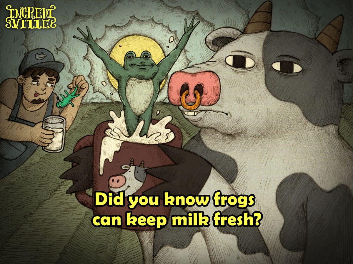 Did You Know Frogs Can Keep Milk Fresh? | by Incrediville | Medium