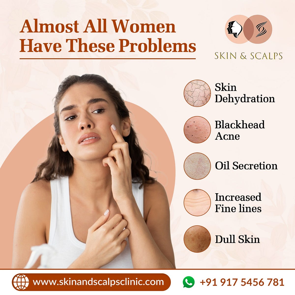 Ladies, Let’s Tackle These Common Skin Issues Together! 🌸 - Skin Scalps ...