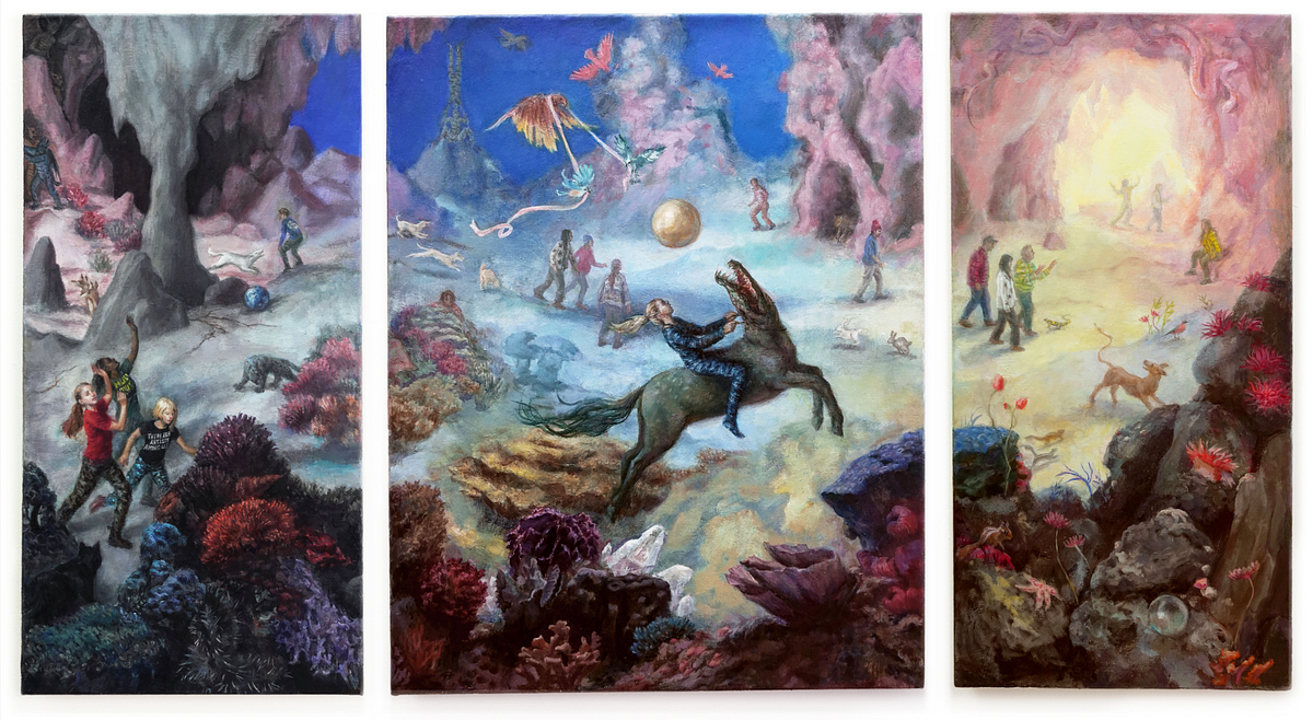 The Uncharted Realms of Kristy Gordon’s Paintings | by Jessica Libor ...
