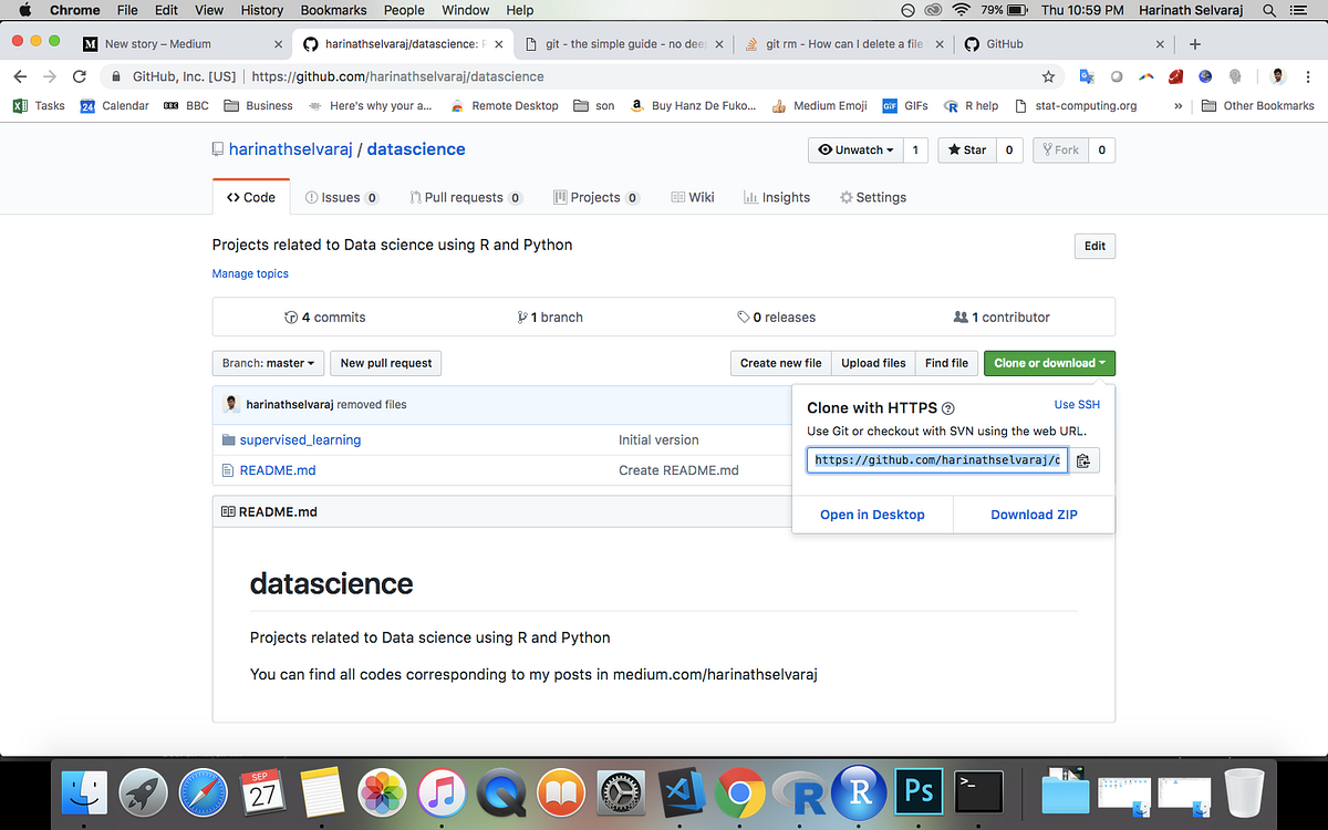 7 simple commands to start with Github! | by Harinath Selvaraj | coding ...