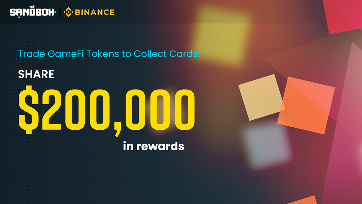 The Trade GameFi Tokens Competition to Collect Cards — $200,000 in ...