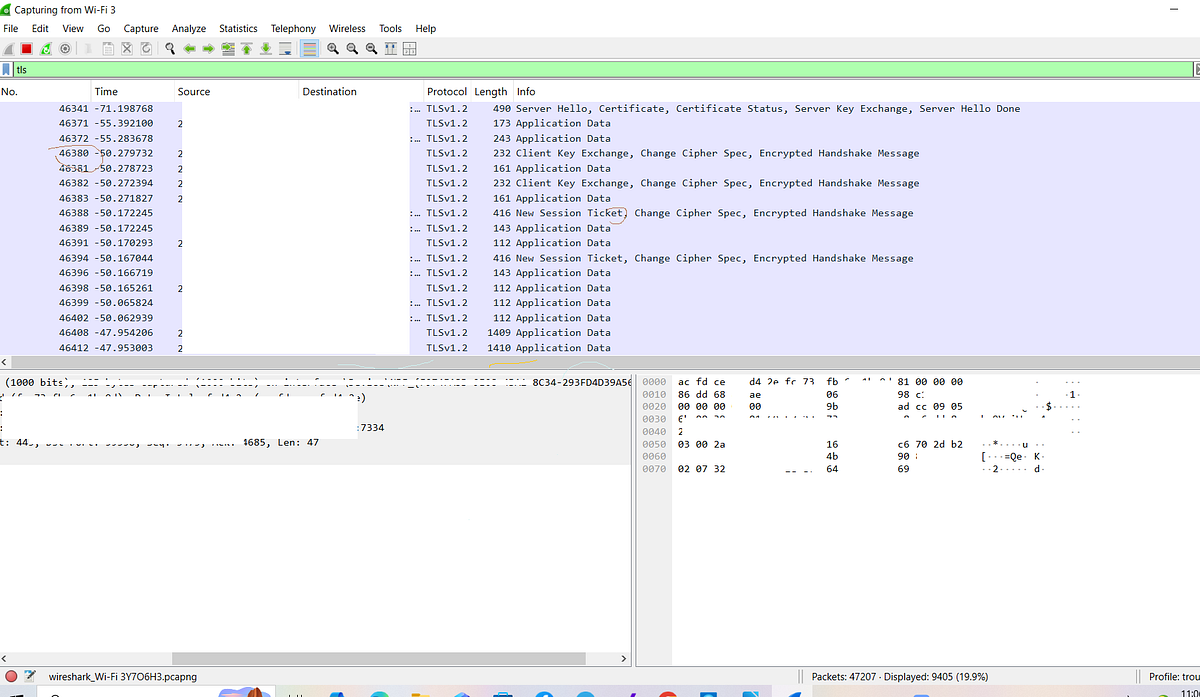 Cybersecurity learner | Networking & TLS analysis | Wireshark practice ...