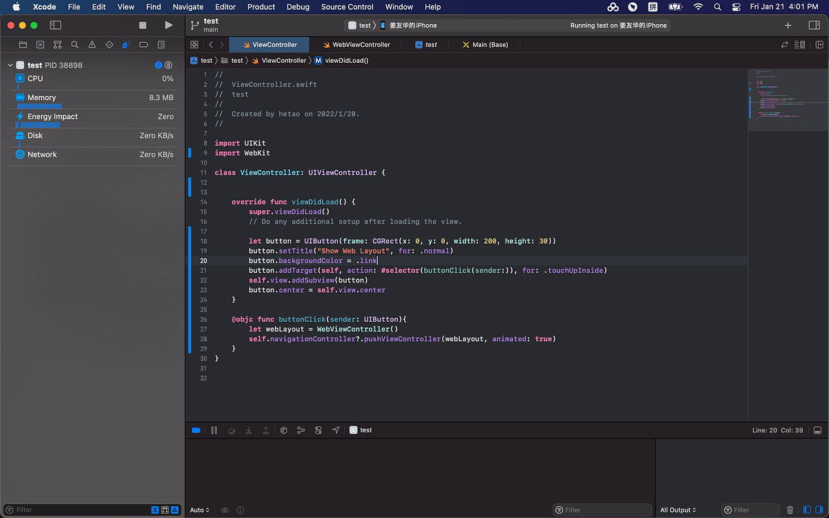 About WKWebView. Since I need to use WKWebView in iOS, I… | by jiang youhua | Medium