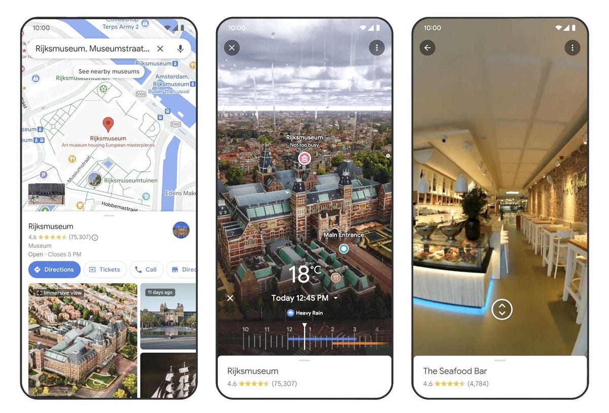 Google Maps AI Revolution: Immersive Views, Enhanced Search, and EV ...