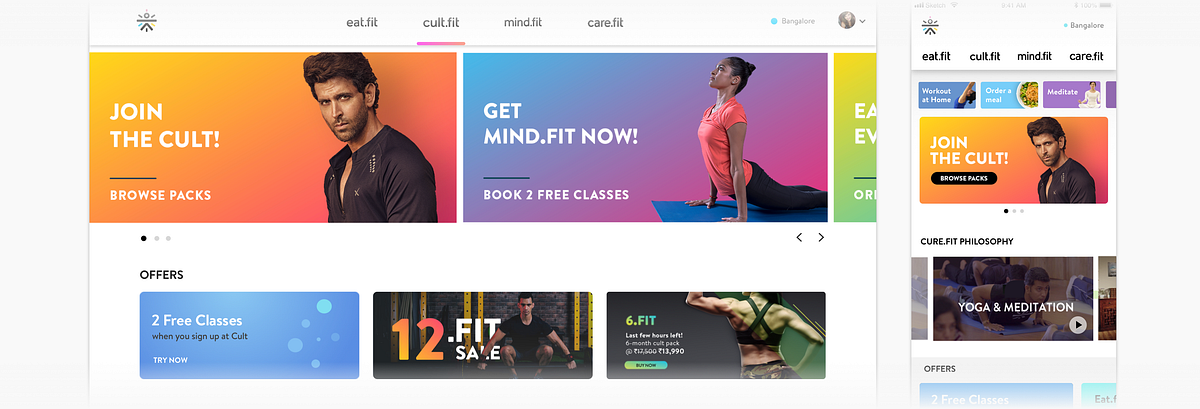 Design that fits all. Building a design system at cure.fit | by Neelam ...