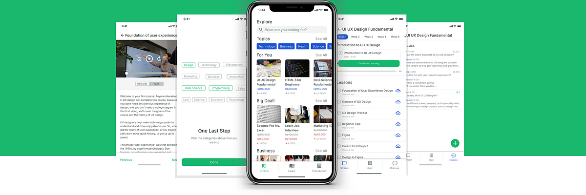 Improving User Experience of Oncourse — UX Case Study | by Haydar Ahmad ...