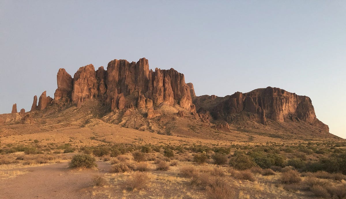 The Superstitions. Mountains don’t need legends to make… | by Brad ...