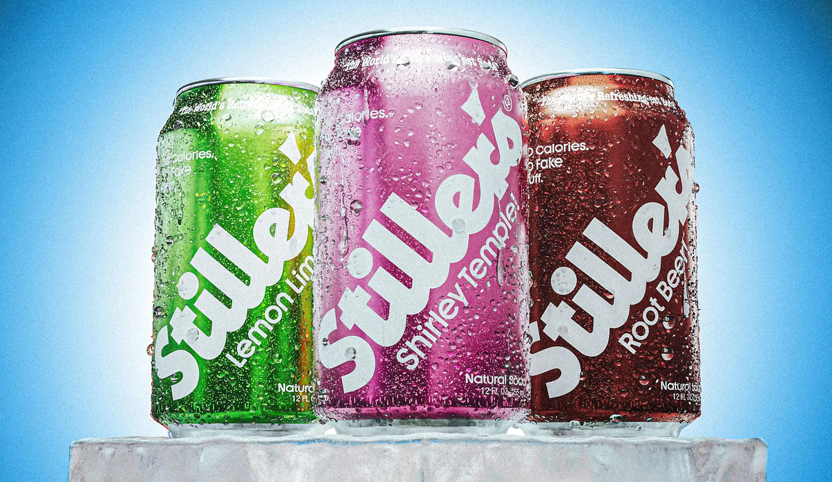 Please welcome Stiller’s, Ben Stiller’s all-natural soda brand for the ...