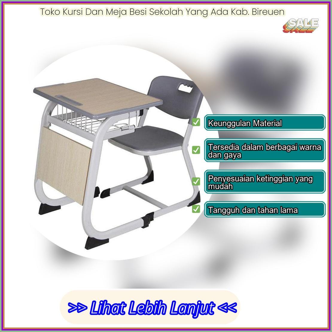 Toko Kursi Dan Meja Besi Sekolah Yang Ada Kab Bireuen - Sekolahmejabelajar - Medium