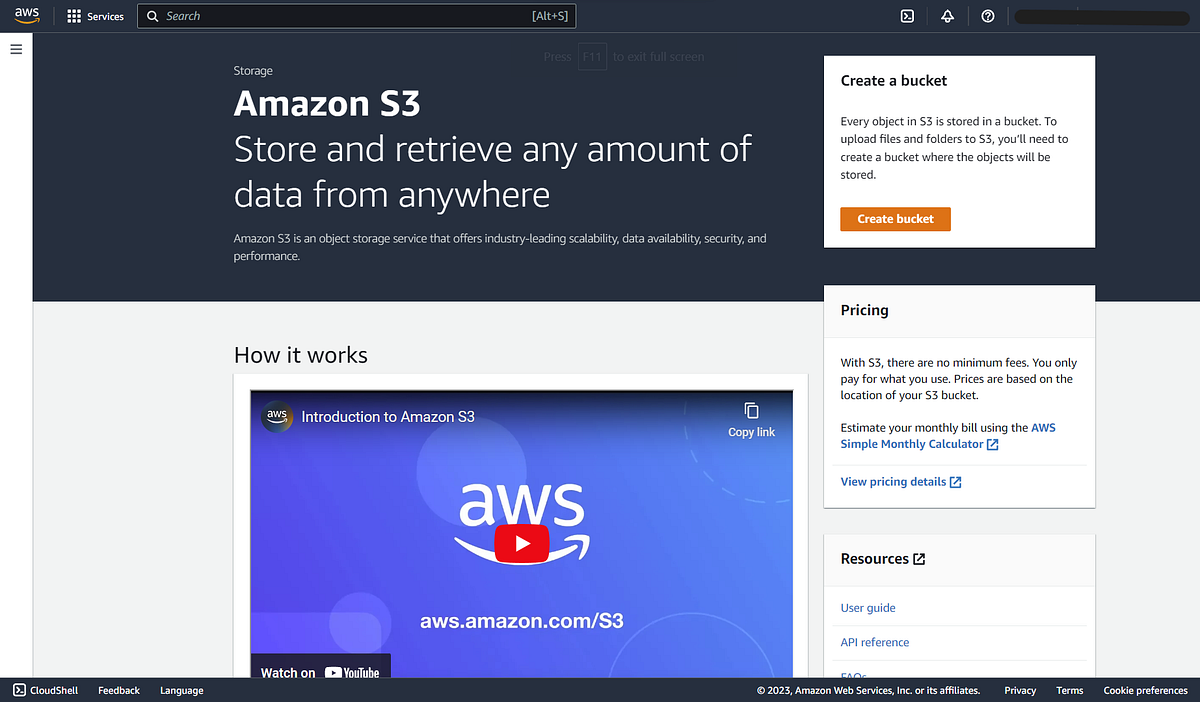 Hosting a Static Website Using an AWS S3 Bucket | by Brandon White | Feb, 2024 | Medium
