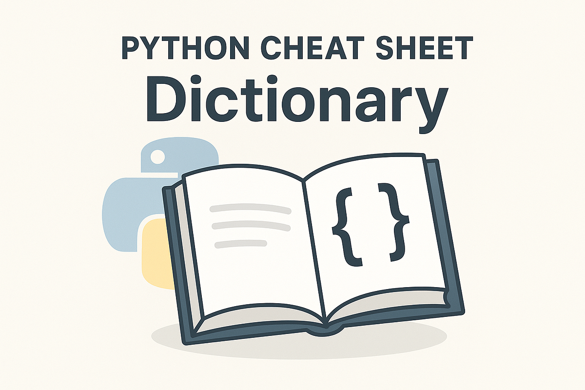 Python Cheat Sheet Part 2: Dictionaries | by Younusraza | May, 2025 | Level Up Coding