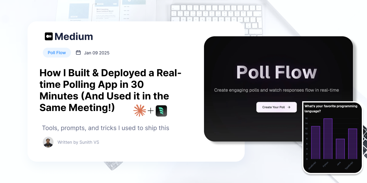 How I Built & Deployed a Real-time Polling App in 30 Minutes | by ...
