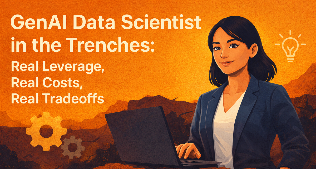 GenAI Data Scientist in the Trenches: Real Leverage, Real Costs, Real ...