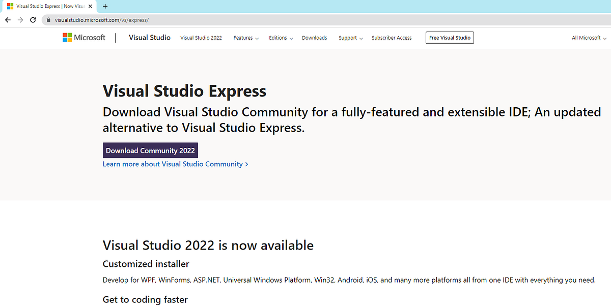 C# Series Ep01 : การติดตั้ง Visual Studio Express 2022 เพื่อพัฒนา ...